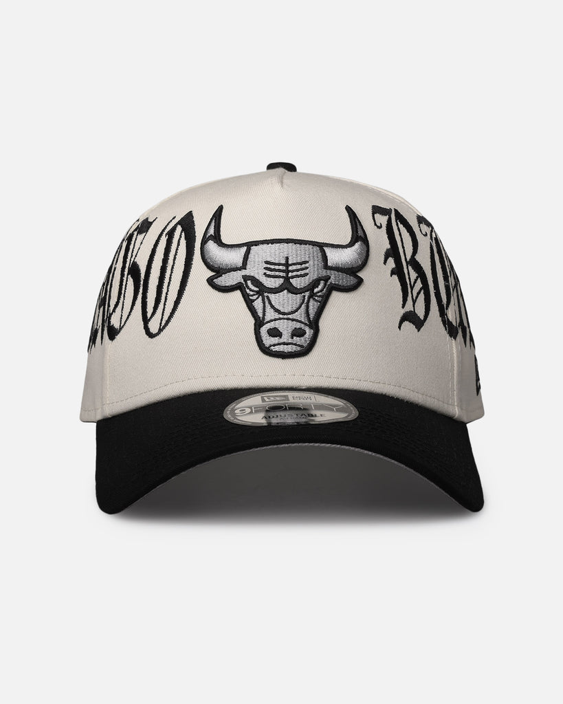 New Era Chicago Bulls 'Gothic Script Two Tone' 9FORTY A-Frame Snapback ...