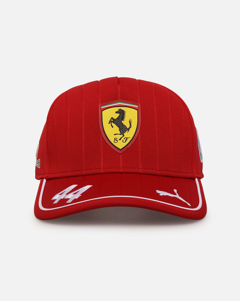 Puma X Scuderia Ferrari Lewis Hamilton Baseball Cap Cherry | Culture ...