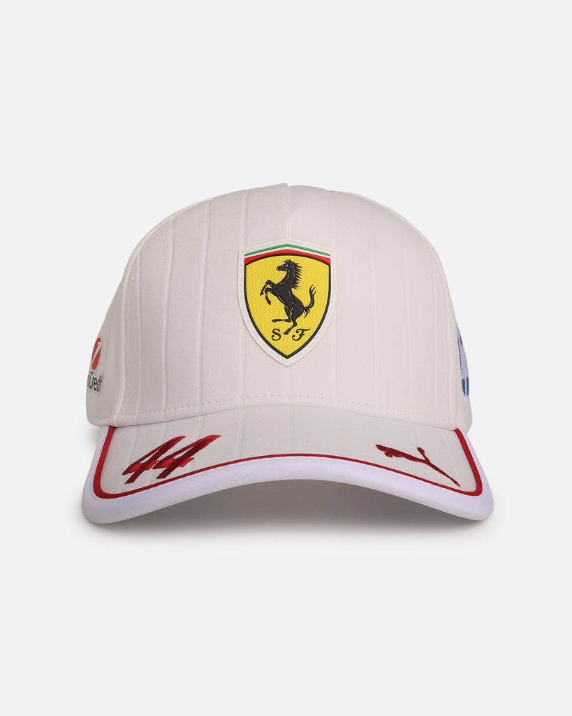 Puma X Scuderia Ferrari Lewis Hamilton Baseball Cap White | Culture ...
