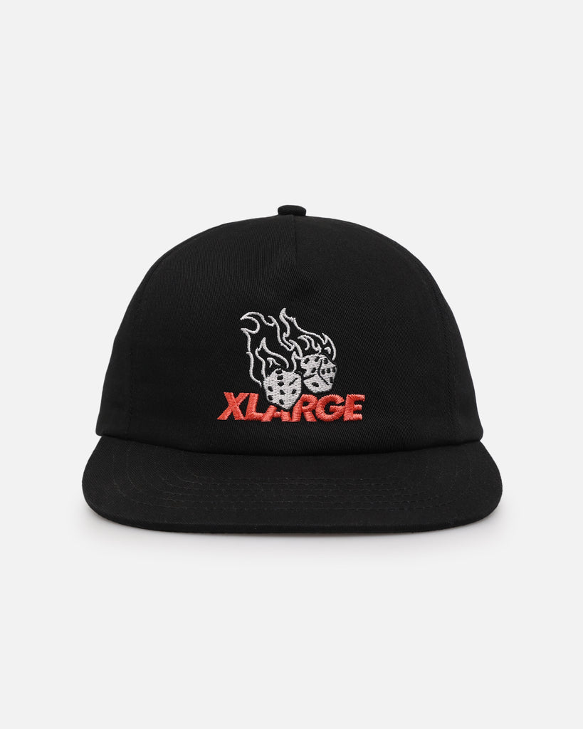 X-Large Fire Dice 6-Panel Snapback Black | Culture Kings US