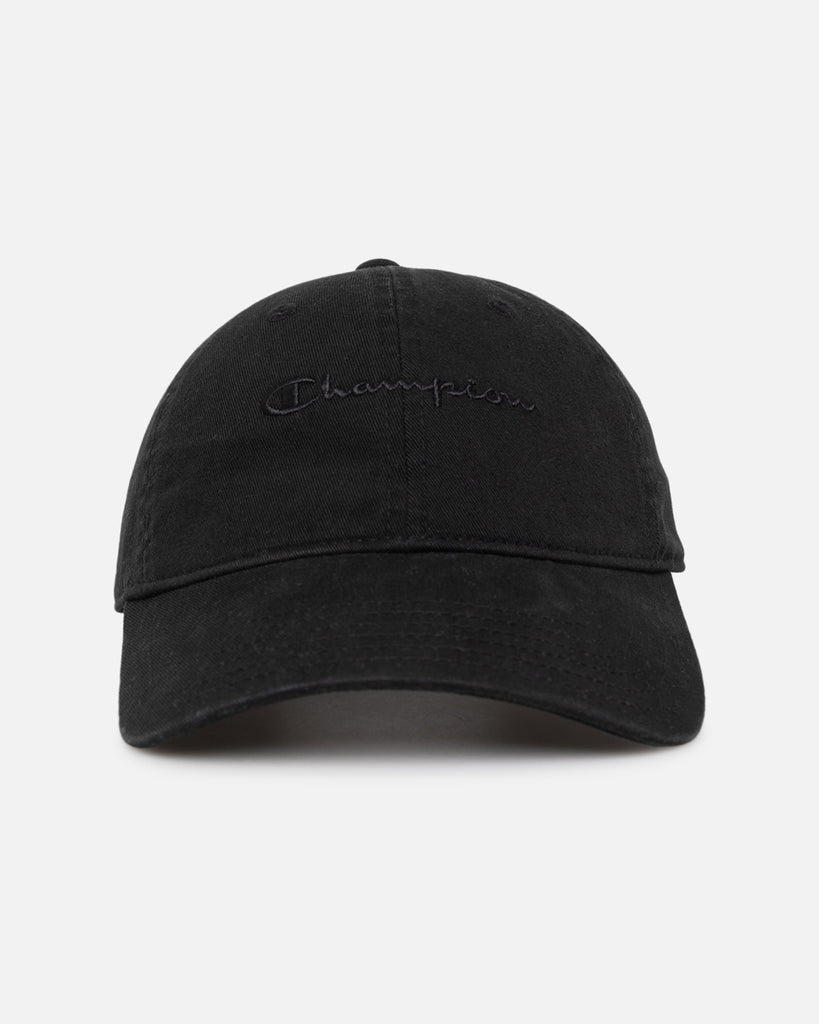 Champion Lifestyle Script Cap Black | Culture Kings US