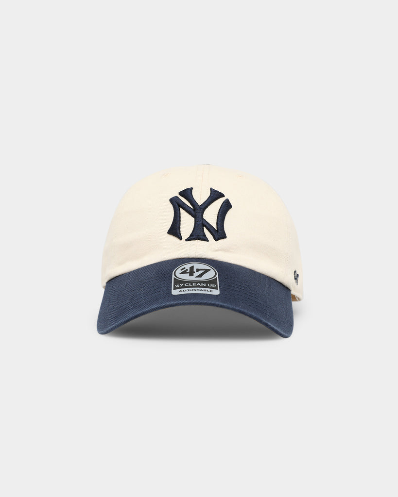47 Brand New York Yankees Clean Up Strapback Natural | Culture Kings US
