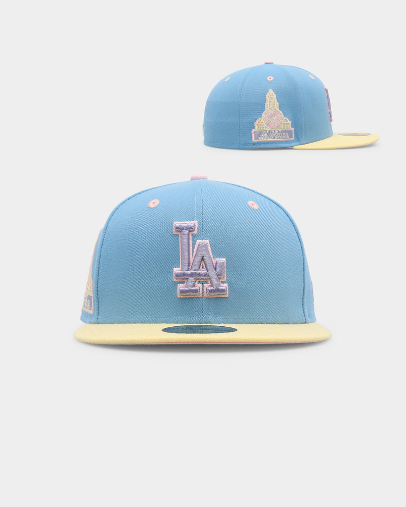 New Era Los Angeles Dodgers 'Easter' 59FIFTY Fitted Pastel Blue ...