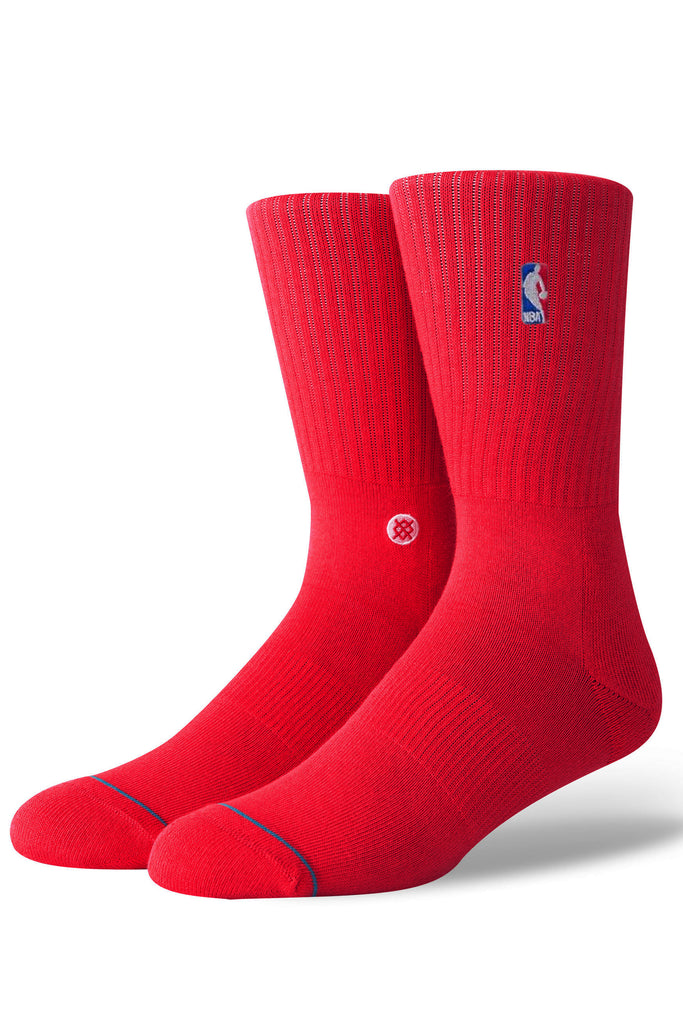Stance NBA Logoman Crew II Red | Culture Kings US