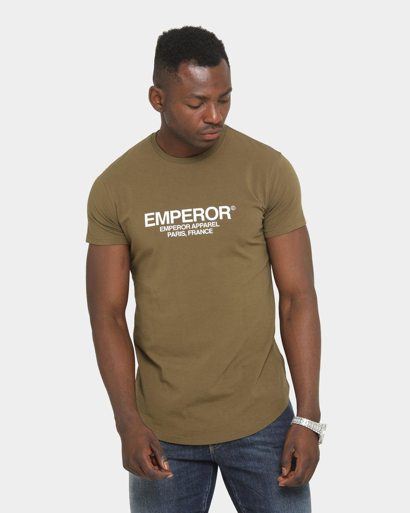 Emperor Apparel Copyright After Dark Short Sleeve T-Shirt Army Green ...