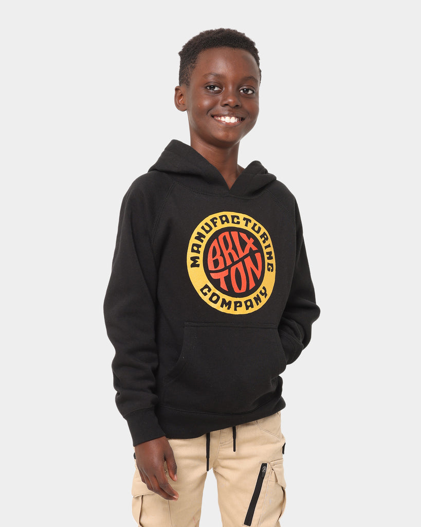 Brixton Kid's Tab Pullover Hoodie Black | Culture Kings US