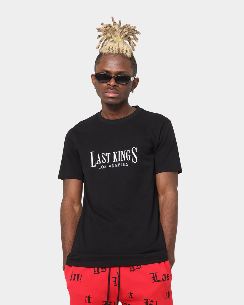 Last Kings Logotype Short Sleeve T-Shirt Black | Culture Kings US