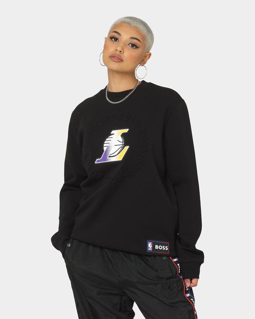 Hugo Boss Hugo Boss X NBA Basic Los Angeles Lakers Crewneck Sweatshirt ...