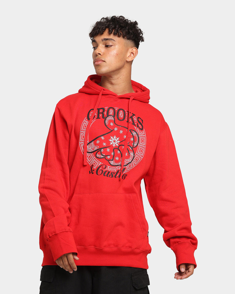Crooks & Castles Gundana Hoodie Red | Culture Kings US