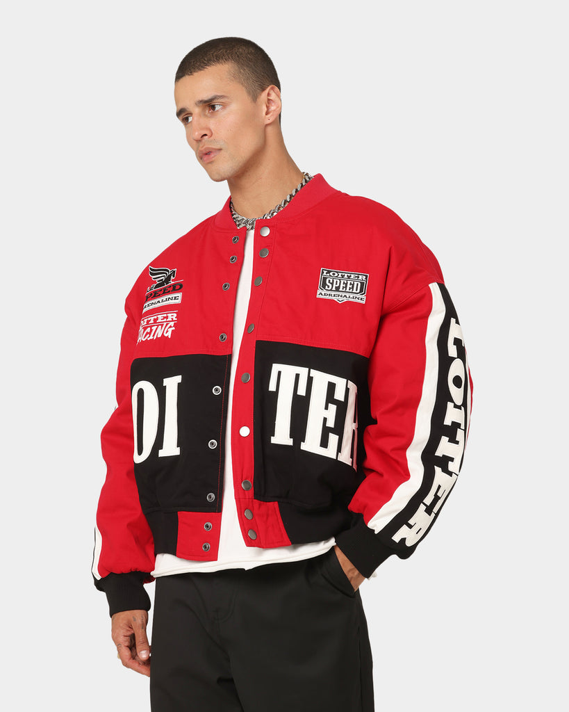 Loiter Motor Sport Jacket Red | Culture Kings US