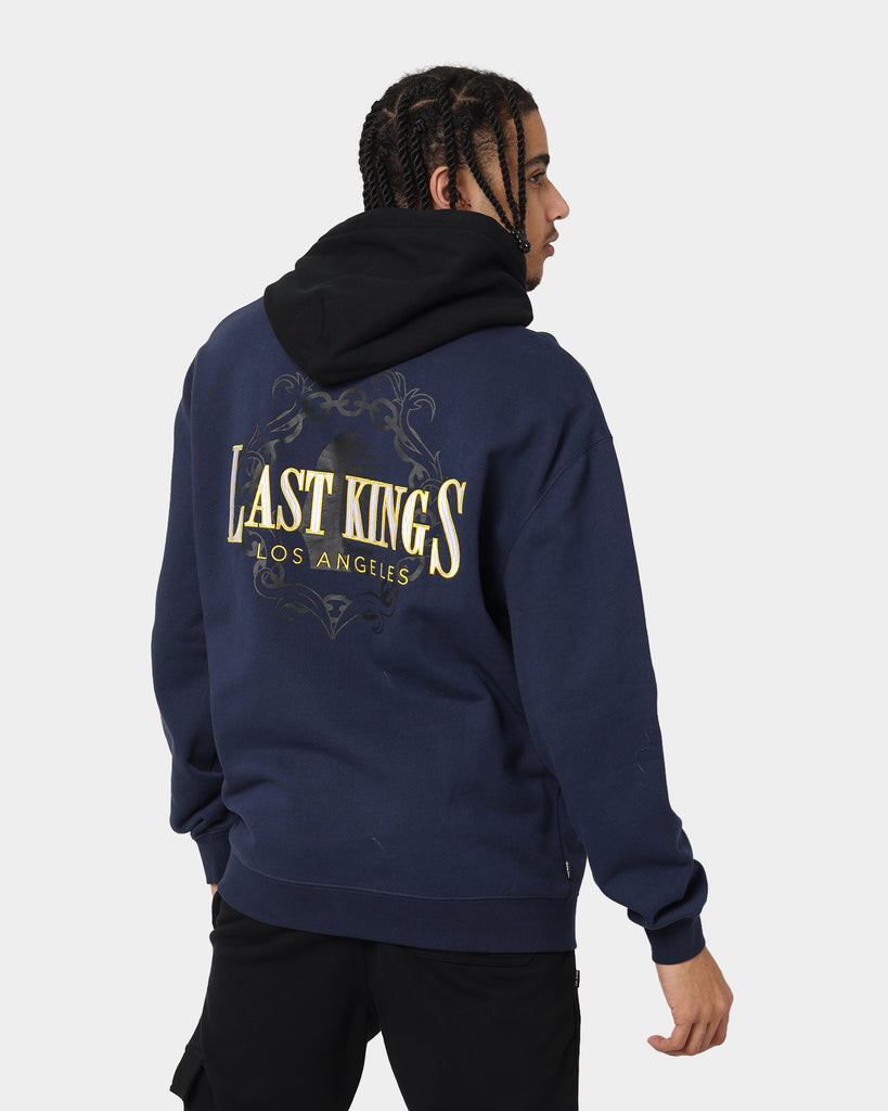 Last Kings Divergence Hoodie Navy/Black | Culture Kings US
