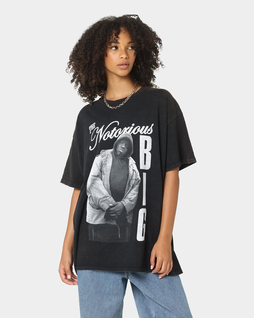 Notorious B.I.G Notorious Stance Vintage T-Shirt Black Wash | Culture ...