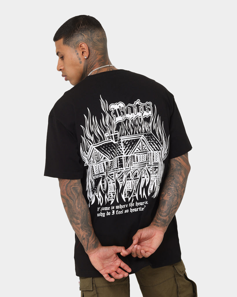 Rats Get Fat Heartless T-Shirt Black | Culture Kings US