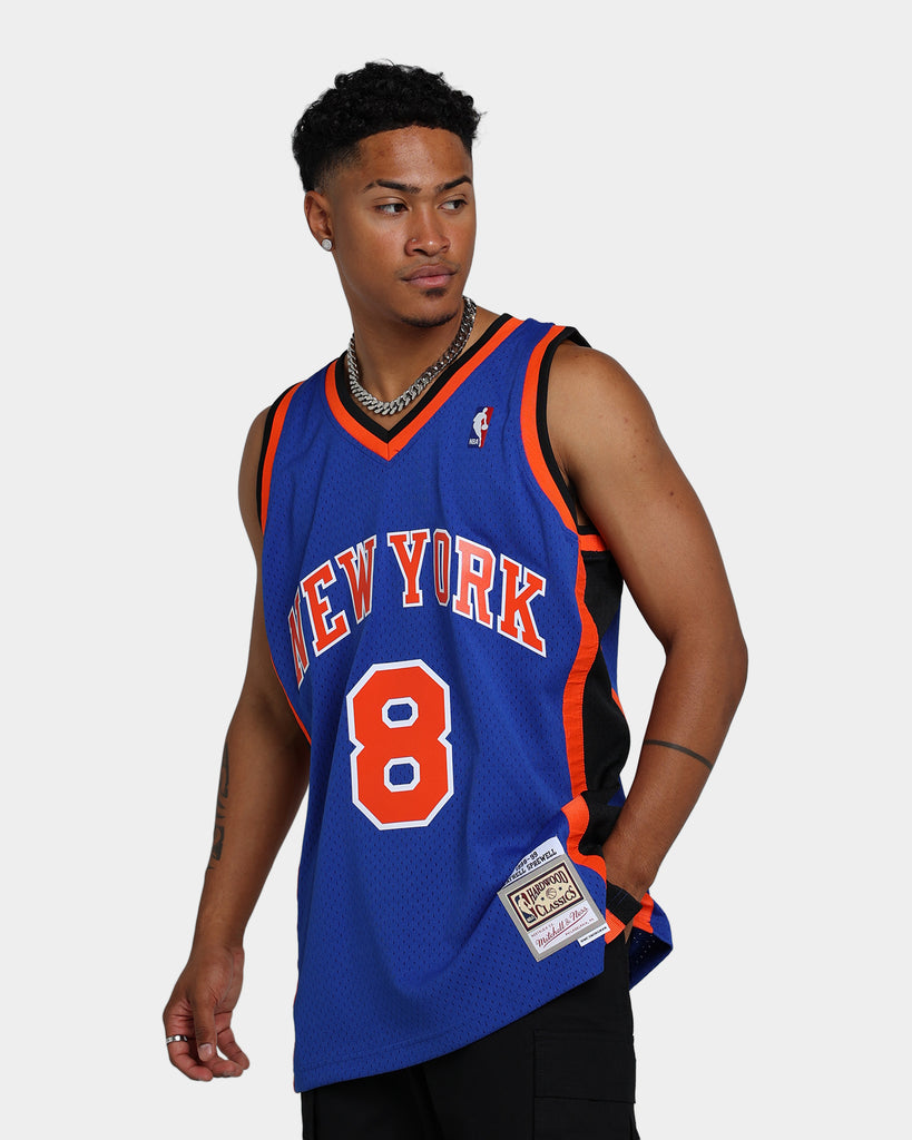 Mitchell & Ness New York Knicks Latrell Sprewell #8 '98-'99 Swingman J ...