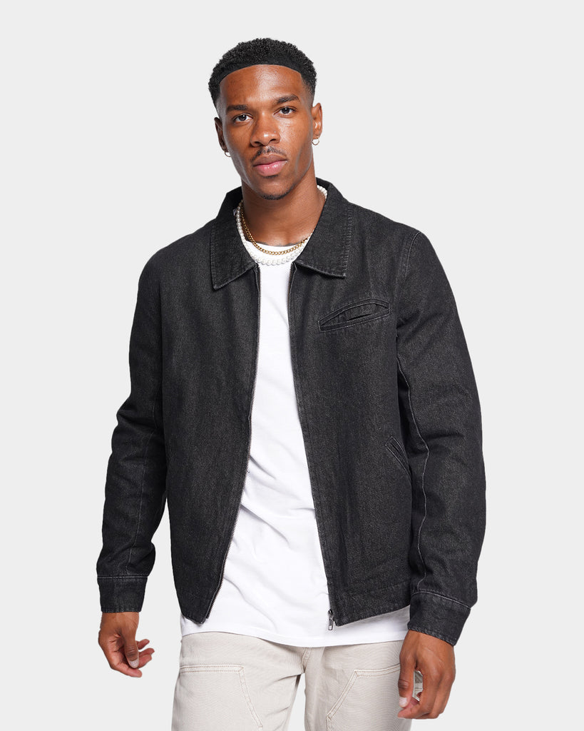 XXIII Oliver Washed Denim Jacket Black | Culture Kings US