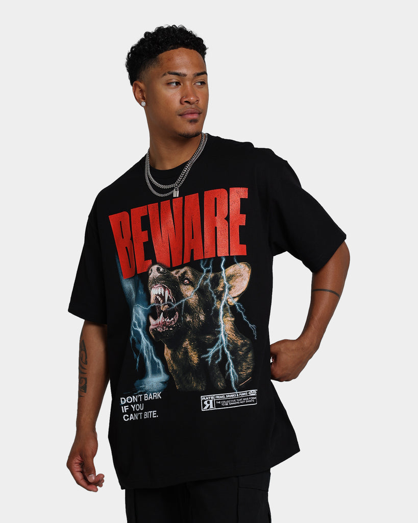 Rats Get Fat Beware T-Shirt Black | Culture Kings US