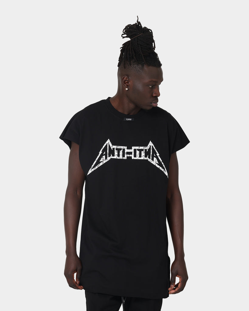 The Anti Order Heavy Metal Bat T-Shirt Black/White | Culture Kings US