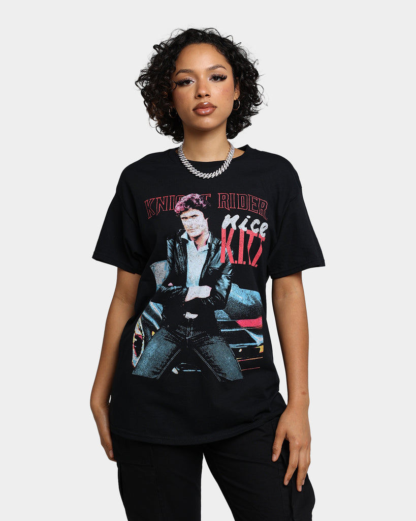 American Thrift X Knight Rider Nice Kitt T-Shirt Black | Culture Kings US