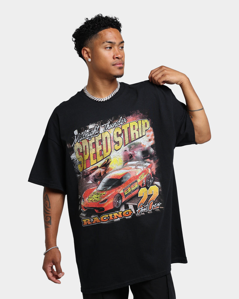 Goat Crew Speed Strip Vintage T-Shirt Black | Culture Kings US