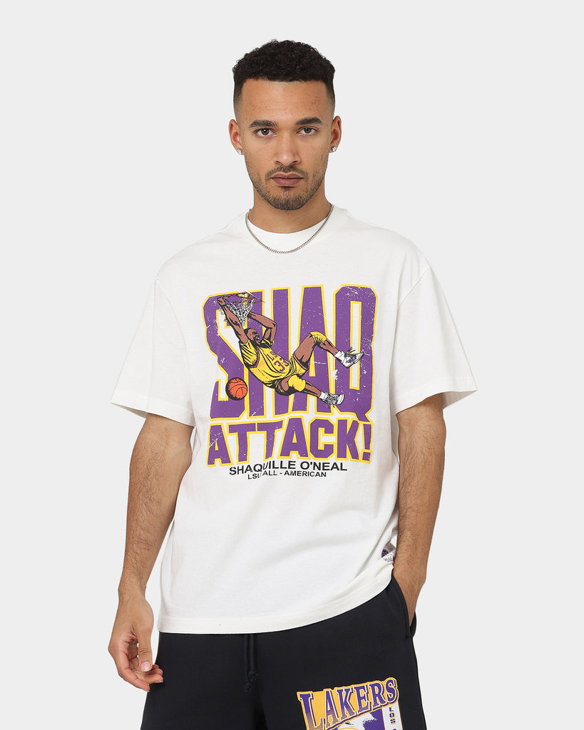 Mitchell & Ness Shaquille O'Neal Los Angeles Lakers Shaq Attack Vintag ...