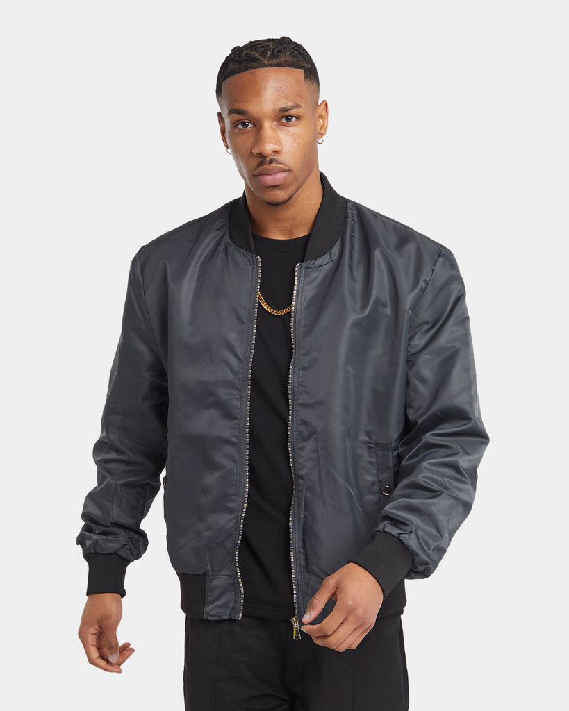 XXIII Caleb Bomber Jacket Charcoal | Culture Kings US
