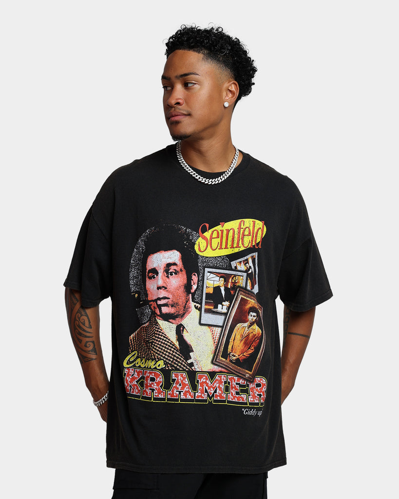 American Thrift X Seinfeld Kramer Vintage T-Shirt Washed Black ...