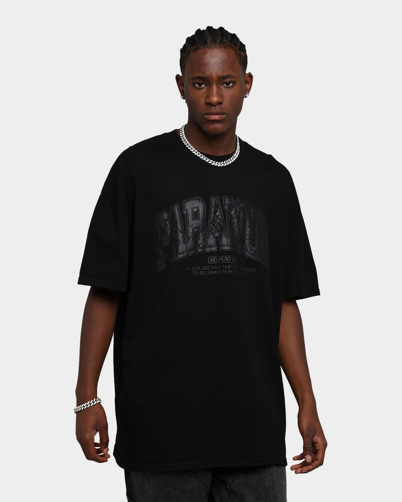 Rats Get Fat Paranoid T-Shirt Black | Culture Kings US