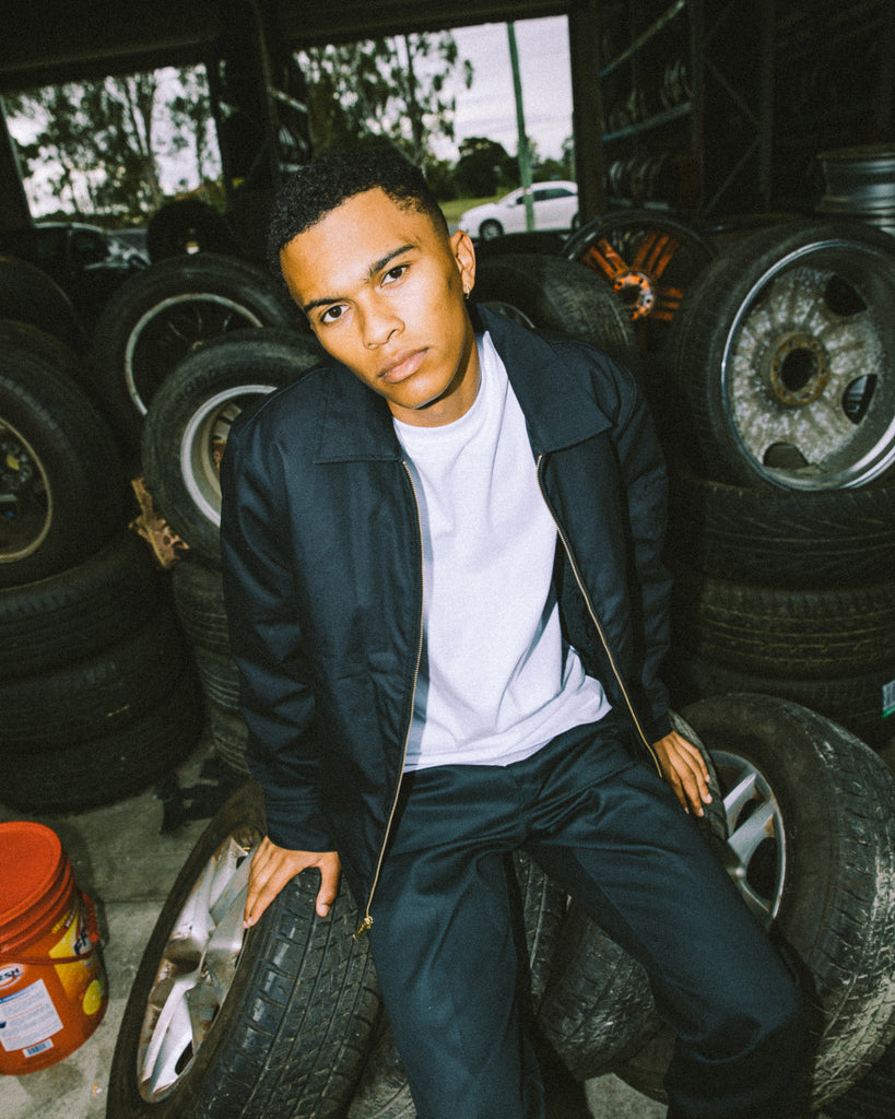 Dickies X Culture Kings CK 100 Eisenhower Jacket Black/Gold | Culture Kings US