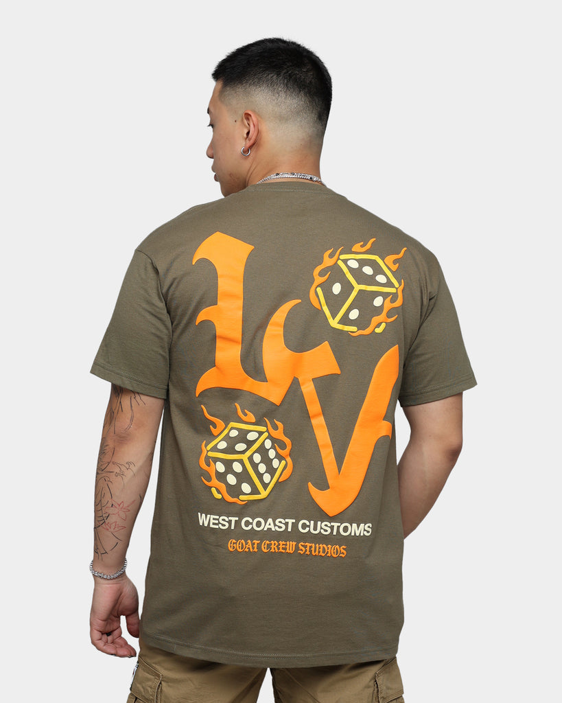 Goat Crew West Coast Customs T-Shirt Forest Green | Culture Kings US