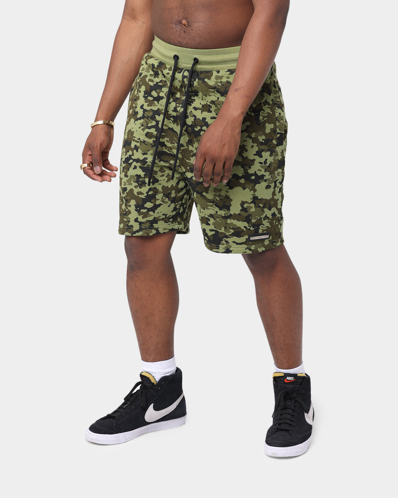 Last Kings Pharaoh Camo Sweat Shorts Camo | Culture Kings US