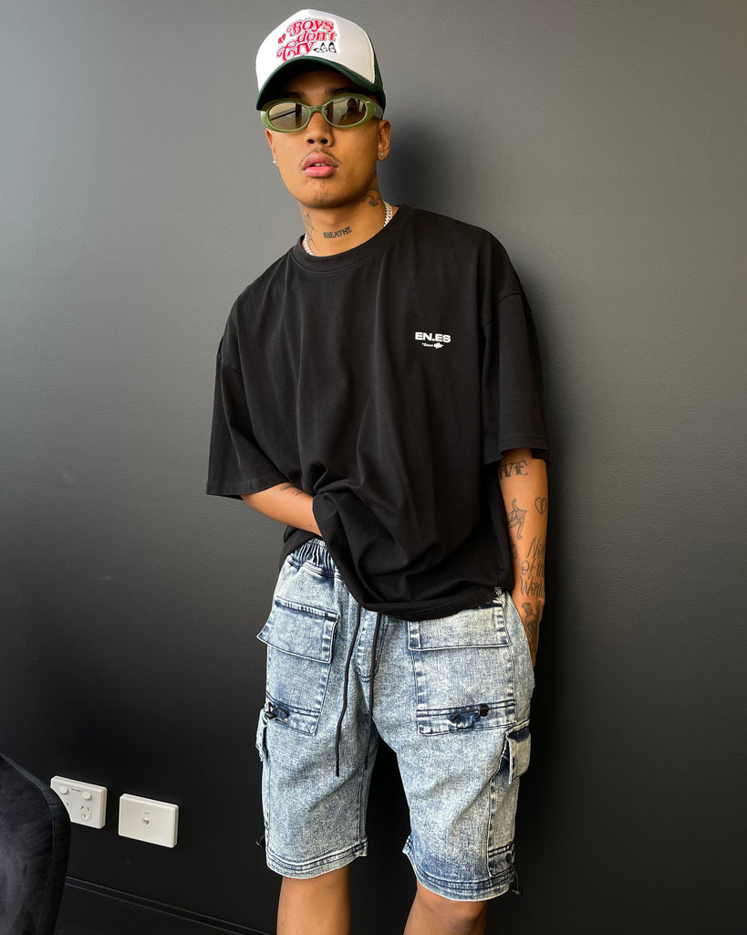 XXIII Bungee Shorts Blue | Culture Kings US