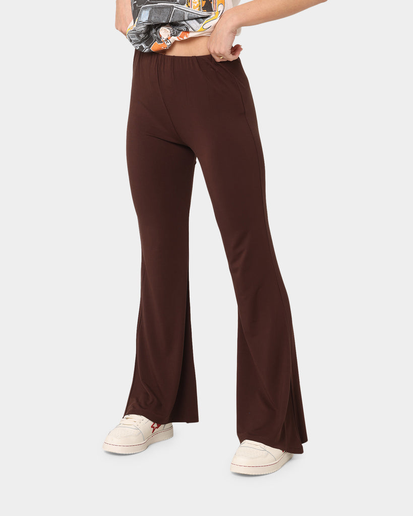 XXIII Women's Ember Flare Pants Chocolate | Culture Kings US
