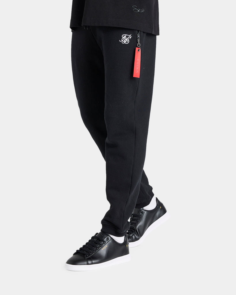 Sik Silk Relaxed Flight Joggers Black | Culture Kings US