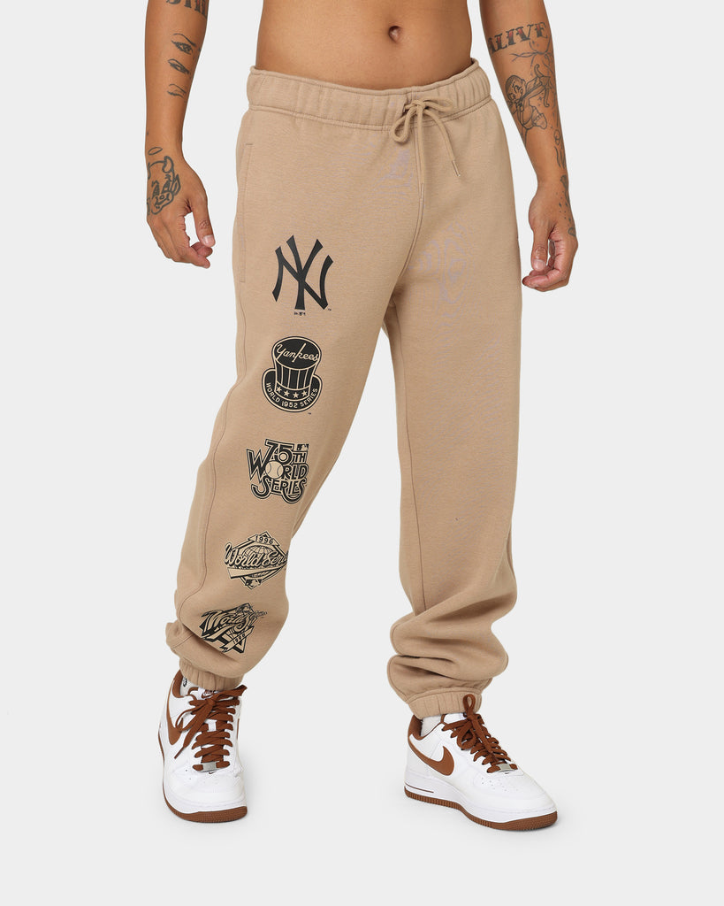 New Era New York Yankees Multi Logo Pants Tumbleweed | Culture Kings US