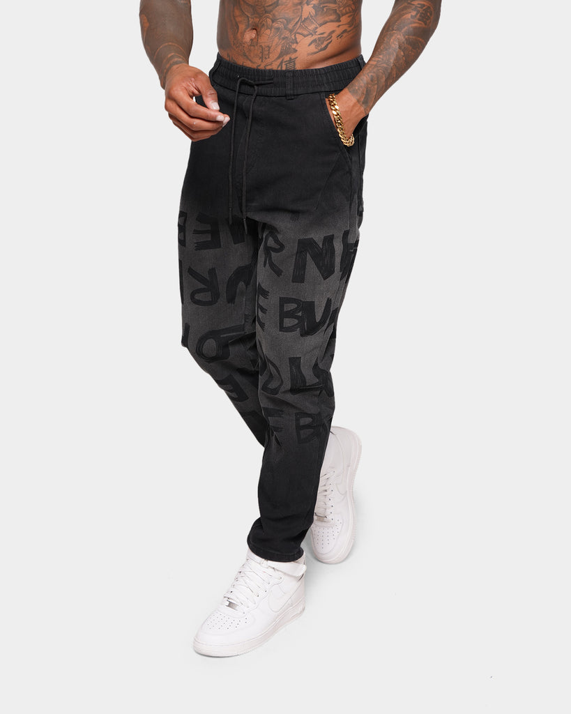 XXIII Oanez Script Jeans Black | Culture Kings US