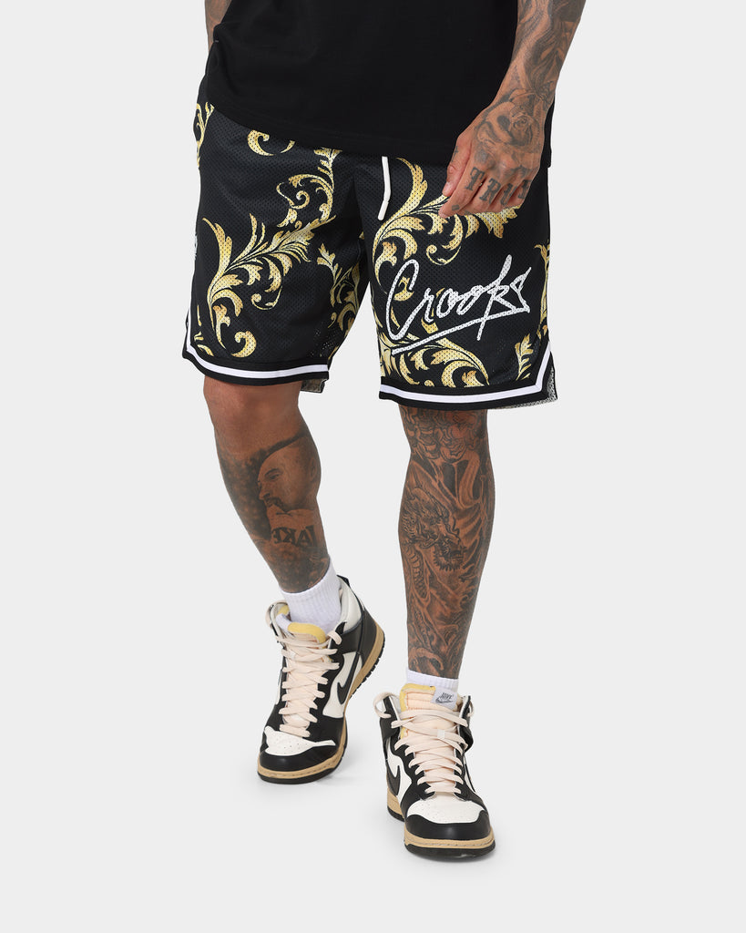 Crooks & Castles Mesh Shorts Multi-Coloured | Culture Kings US
