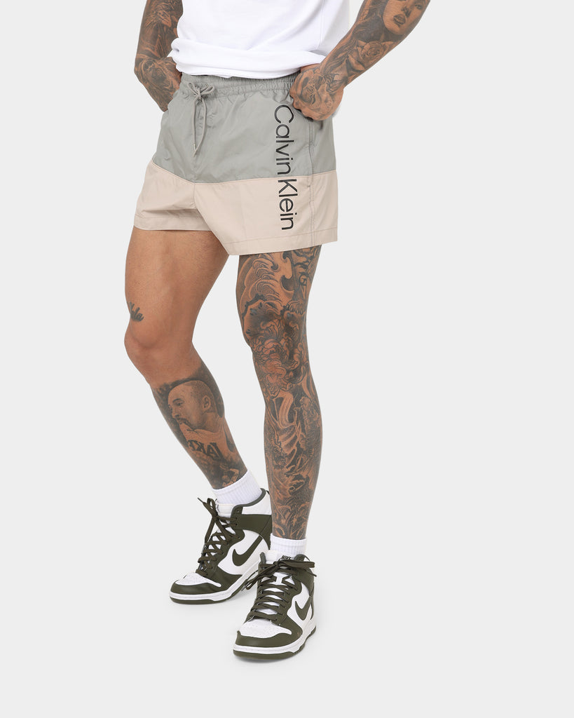 Calvin Klein Short Drawstring Shorts Classic Grey | Culture Kings US