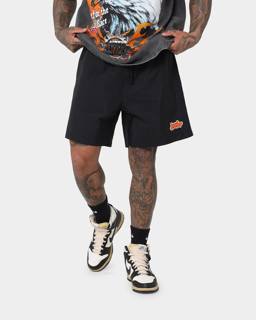 Loiter Inferno Beach Shorts Black/Black | Culture Kings US
