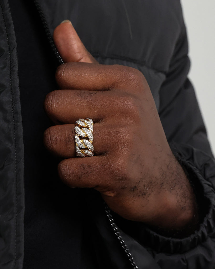 House of Auric Nexus Ring 10k Yellow Gold | Culture Kings US