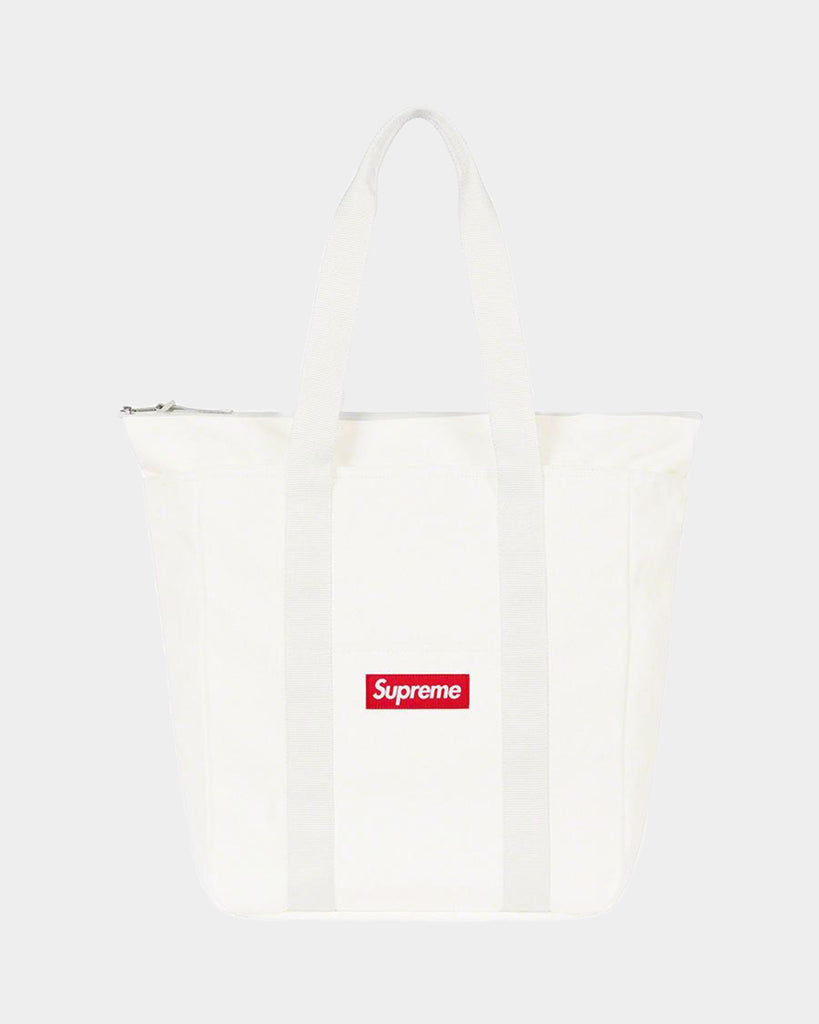 Supreme Canvas Tote White | Culture Kings US