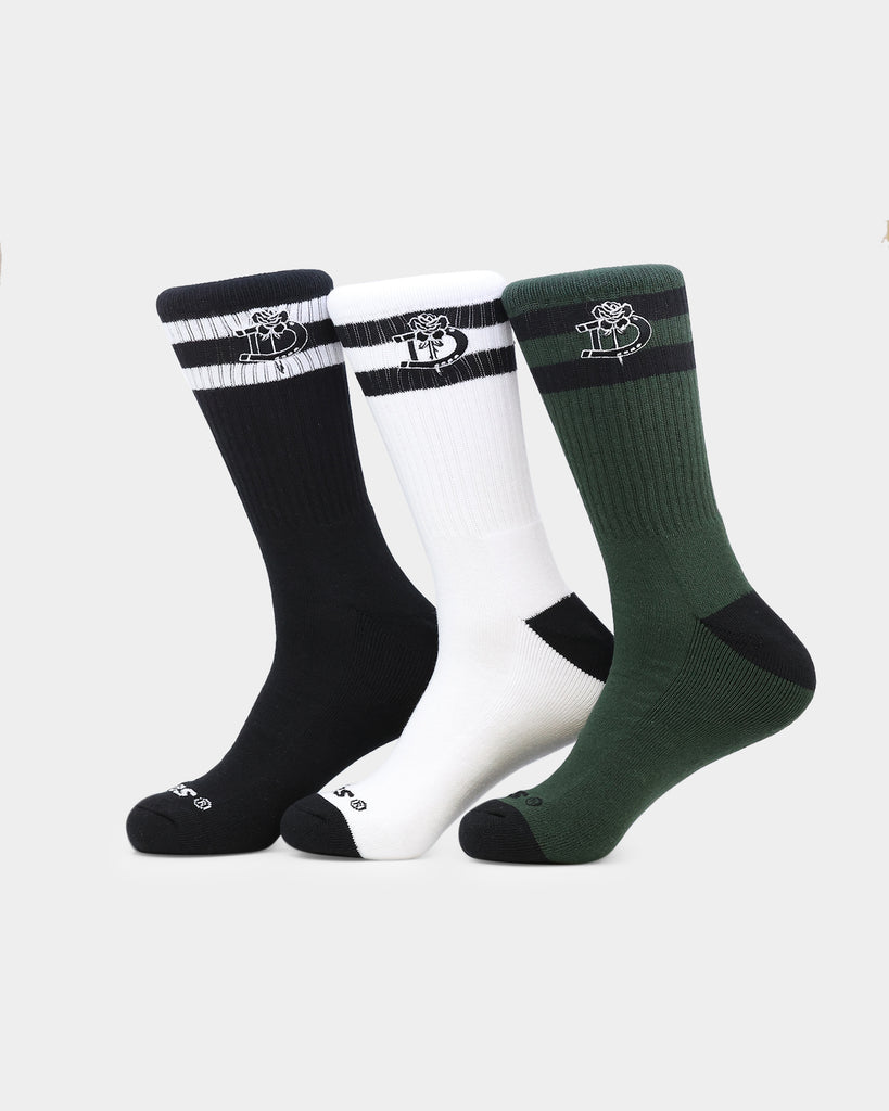 Dickies Wired Socks 3 Pack Multi-Coloured | Culture Kings US