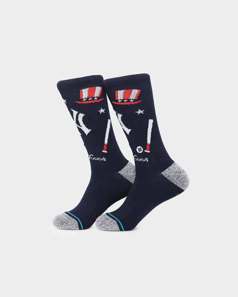 Stance X New York Yankees Landmark Socks Navy | Culture Kings US