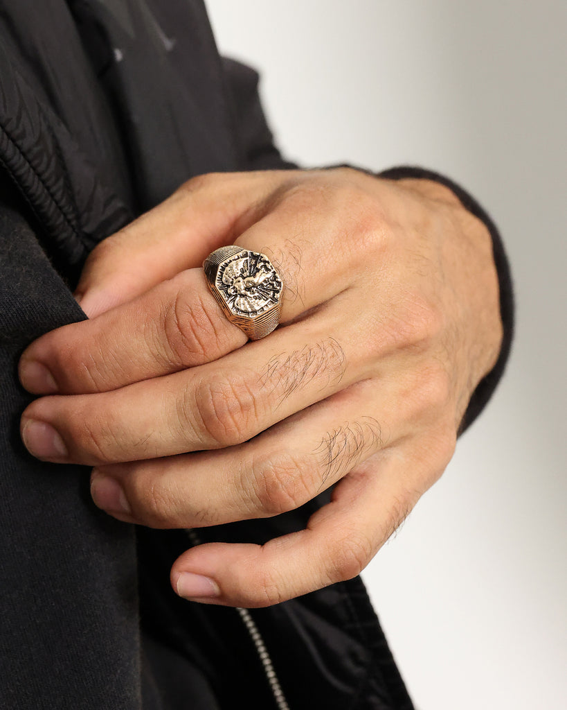 Wild For The Weekend Arkangel Ring (Medium) Gold | Culture Kings US