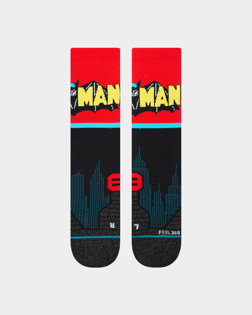 Stance X DC Batman Comic Mid-Calf Socks Black | Culture Kings US