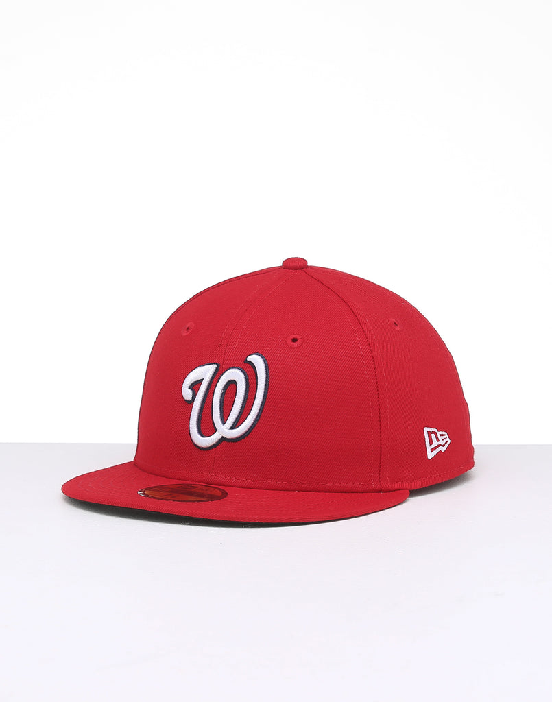 New Era Washington Nationals 9FIFTY Fitted Red/OTC | Culture Kings US