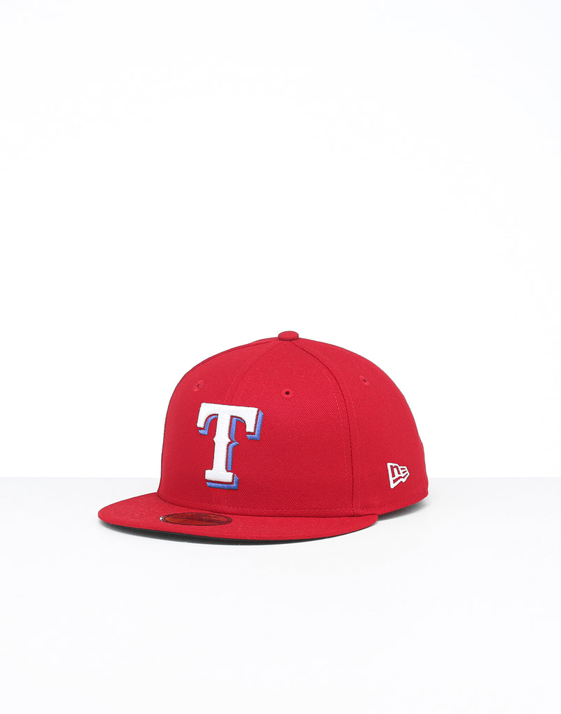 New Era Texas Rangers 59FIFTY Fitted Red/OTC | Culture Kings US