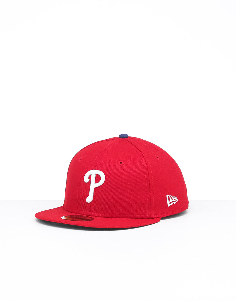 New Era Philadelphia Phillies 59FIFTY GM Fitted Red/OTC | Culture Kings US