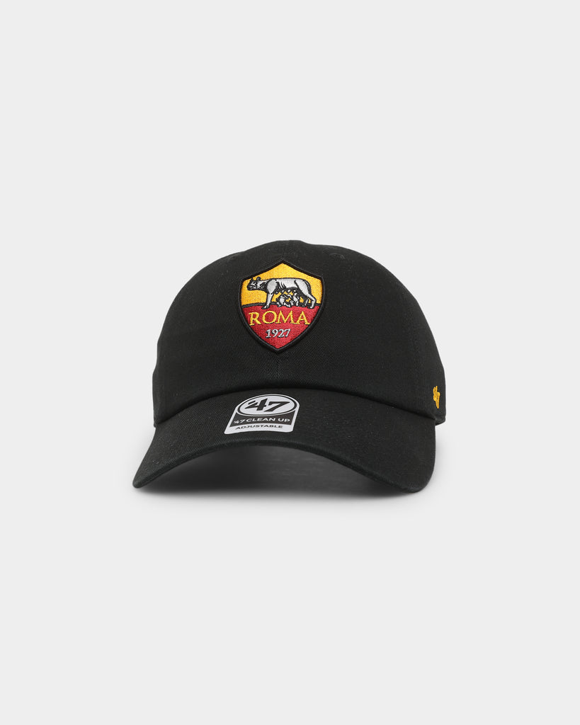 47 Brand AS Roma '47 Clean Up Black | Culture Kings US