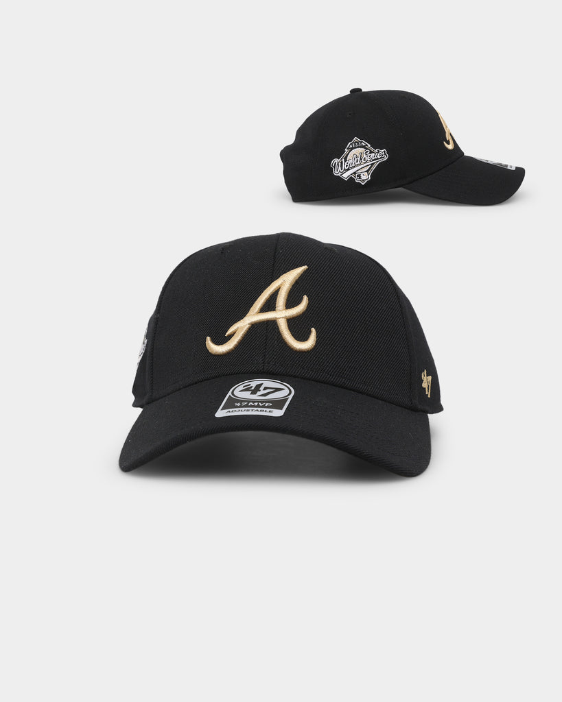47 Brand Atlanta Braves Sure Shot 47 MVP DT Snapback Black | Culture ...