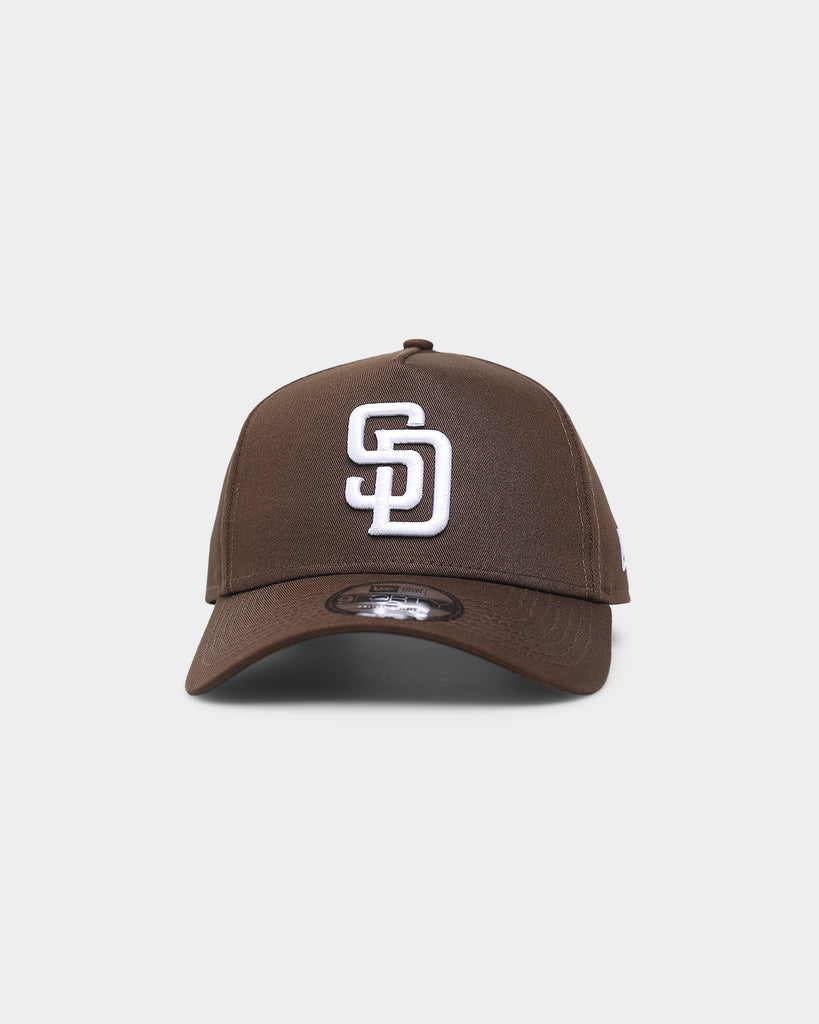 New Era San Diego Padres 'Walnut Brown' 9FORTY A-Frame Snapback Walnut ...